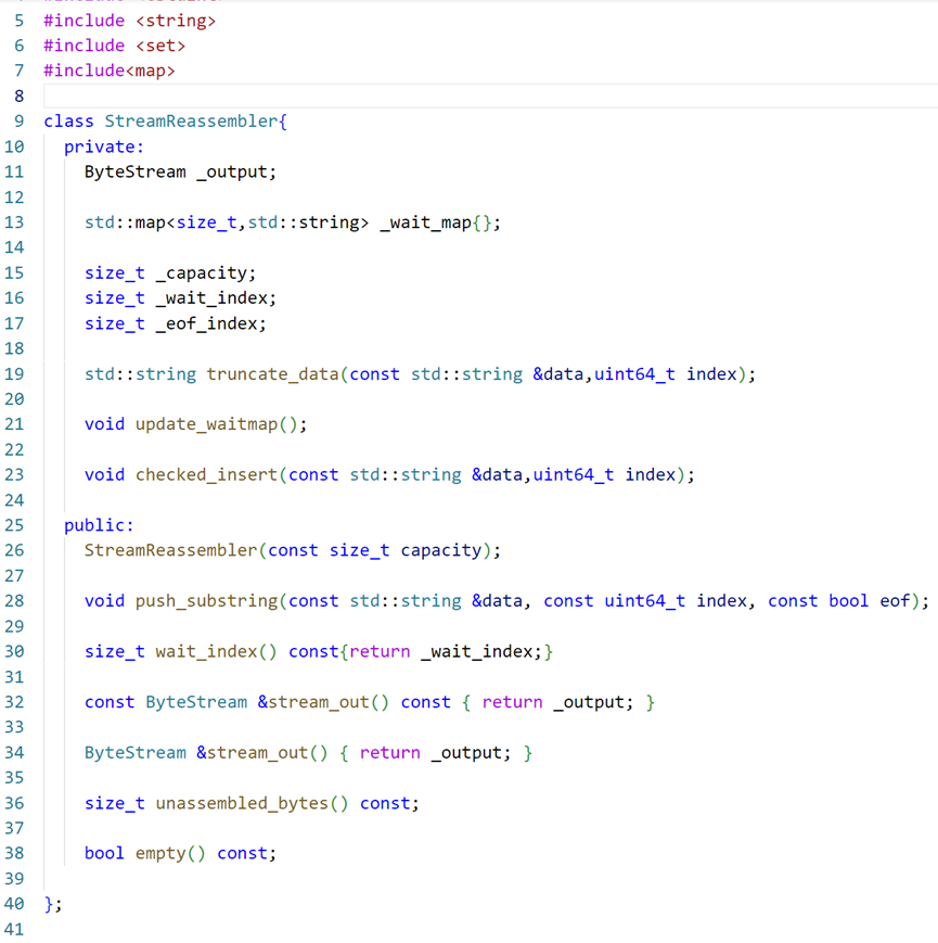 【斯坦福计网CS144】Lab1终结笔记_cs144 lab1-CSDN博客