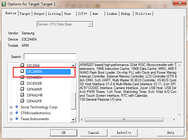 用Keil工具搭建S3C2440编译环境_mdk79525-CSDN博客