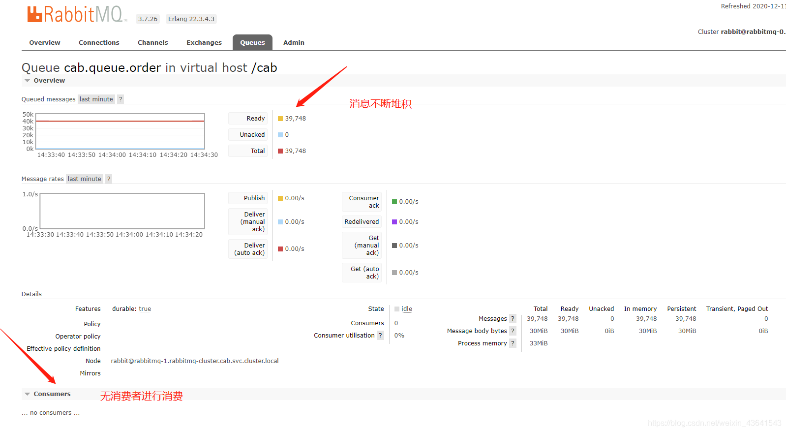 RabbitMQ消费者莫名丢失的问题解决_rabbitmq 消费者 丢失-CSDN博客