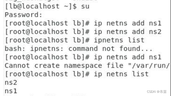 计算机网络实验_ip netns exec-CSDN博客