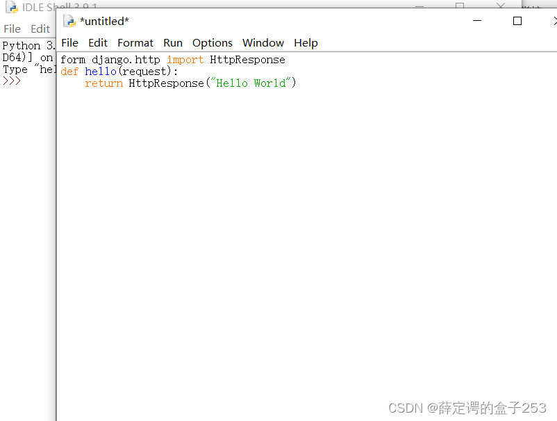 Django项目：创建HelloWorld项目_django helloword-CSDN博客