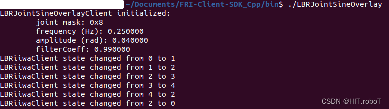KUKA iiwa 机器人实时控制 -- 4. 客户端FRI C++程序_kuka fri-CSDN博客
