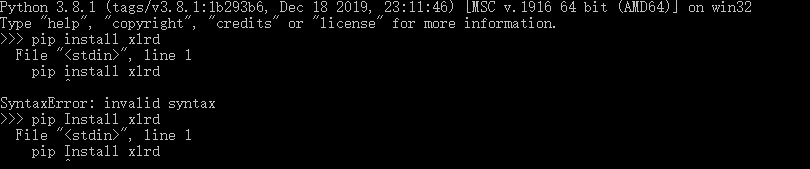pip install xxx时报SyntaxError: invalid syntax_install invalid syntax-CSDN博客