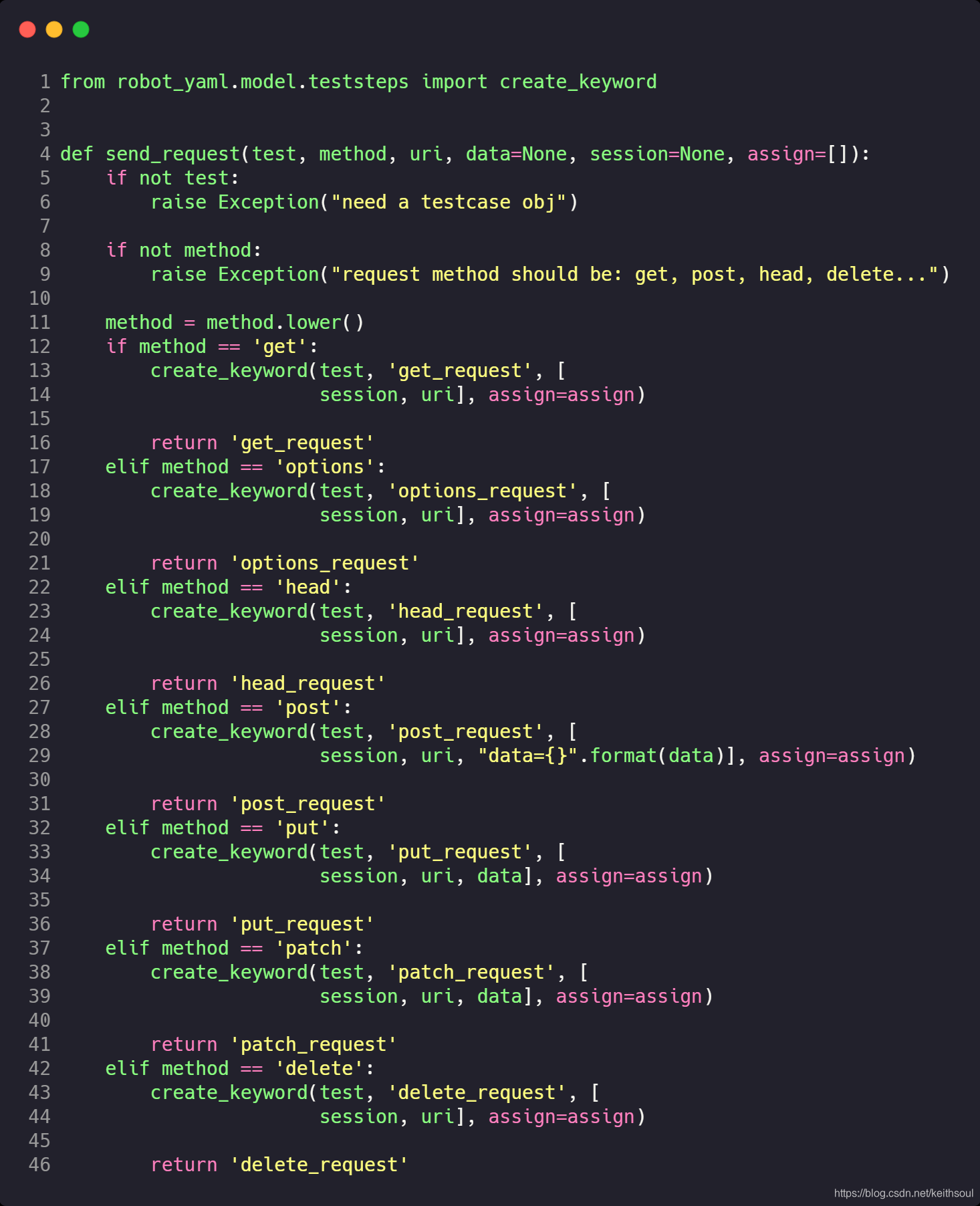 Day 10--robot api with yaml: RequestsLibrary发送get请求_requestslibrary.get ...