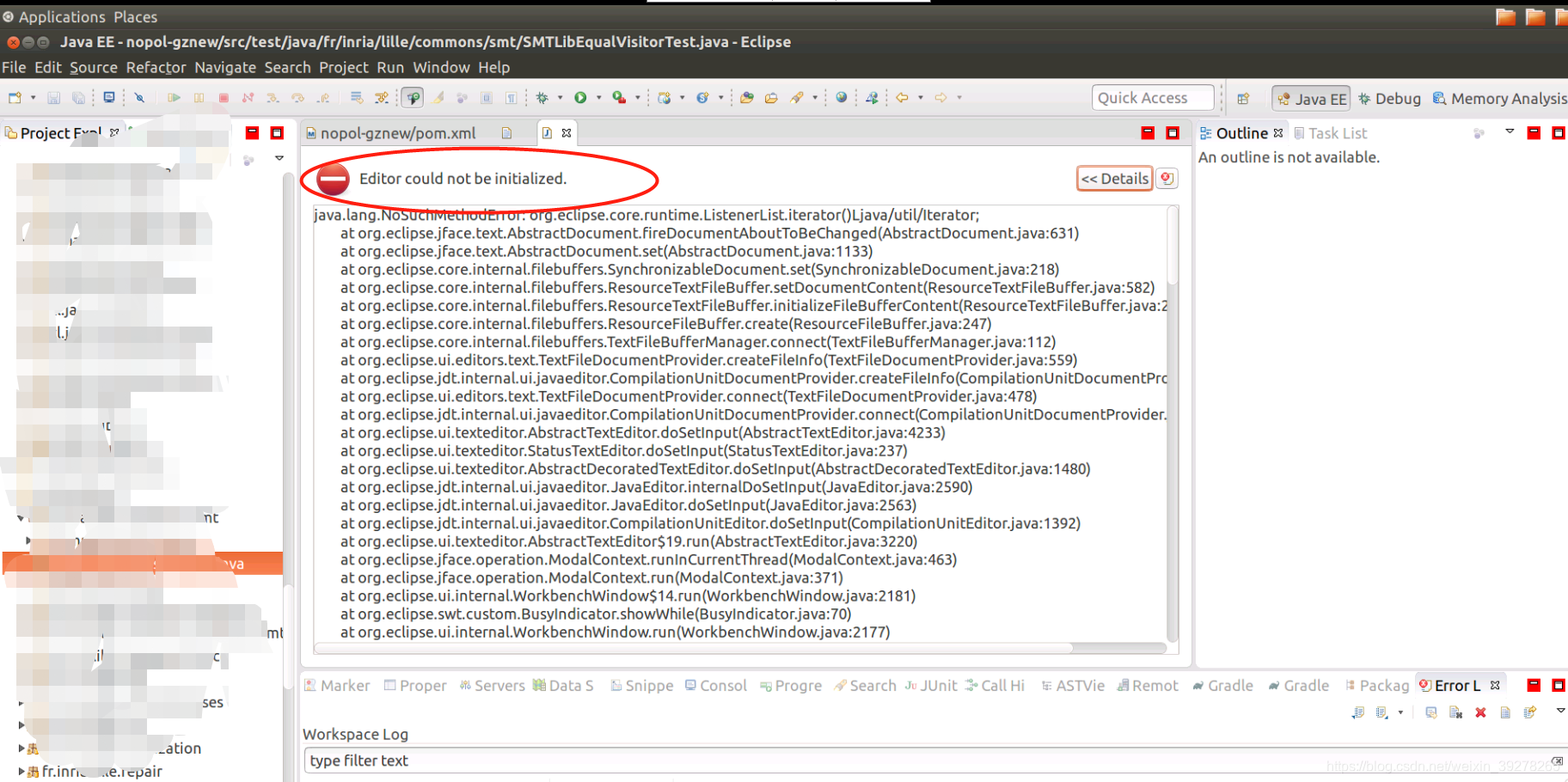 [解决方案] Eclipse Editor could not be initialized 解决java文件无法在Eclipse中打开的问题_eclipse安装lombok后editor ...