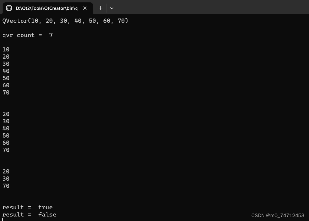 Qt中 QMap 类、QHash 类、QVector 类详解_qhash遍历-CSDN博客