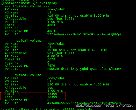 centos xfs硬盘扩容_cengtos booting from hard disk-CSDN博客