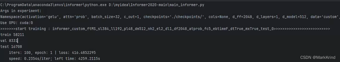 Informer复现+实现自己的数据集_informer训练自己的数据集-CSDN博客