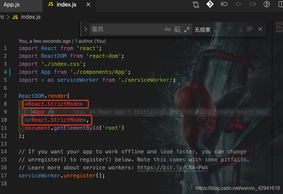 React引入AntD警告:Warning: findDOMNode is deprecated in StrictMode. findDOMNode was passed an ...