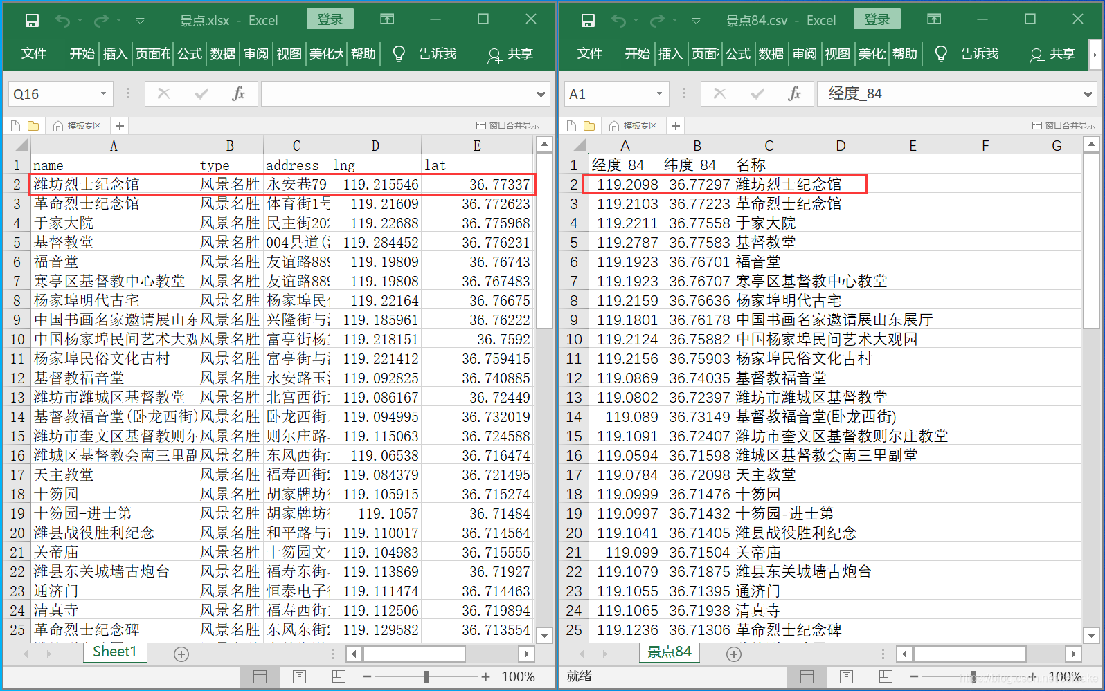Python实现高德POI点（GCJ-02）火星坐标批量转换为WGS84_使用 pyproj 进行 gcj-02 到 wgs 84 转换的示例:-CSDN博客