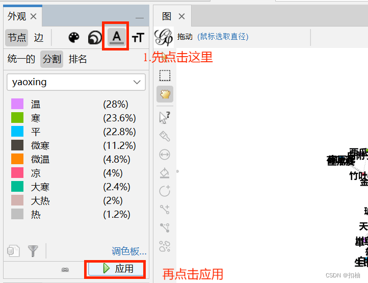 【数据可视化】使用python Gephi,构建中医方剂关系网络图!gephi Python Csdn博客