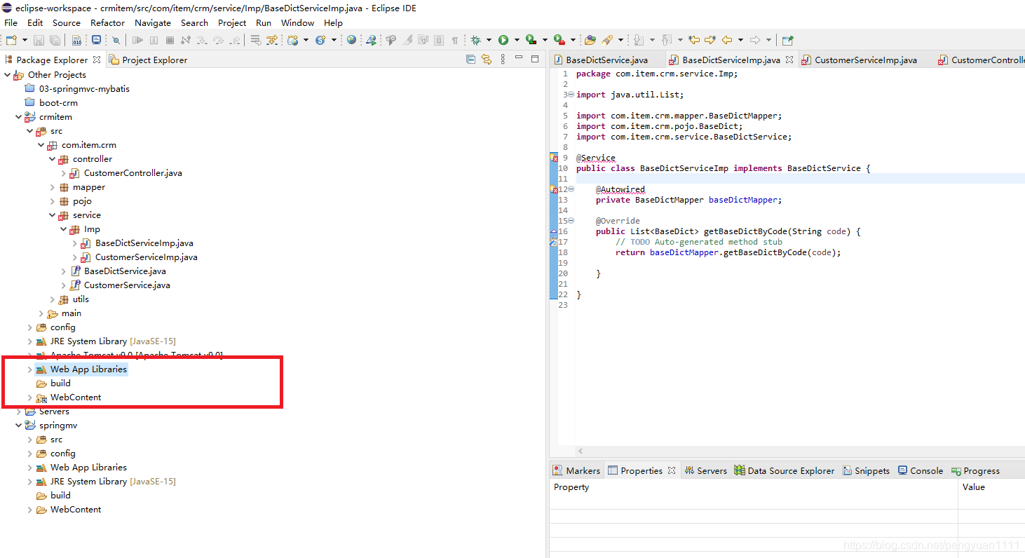 解决Eclipse环境变量中的Web App Libraries 没有显示_eclipse web app libraries为空-CSDN博客