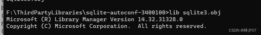 Sqlite3源码下载与编译(开发环境:win10vs2022) Csdn博客