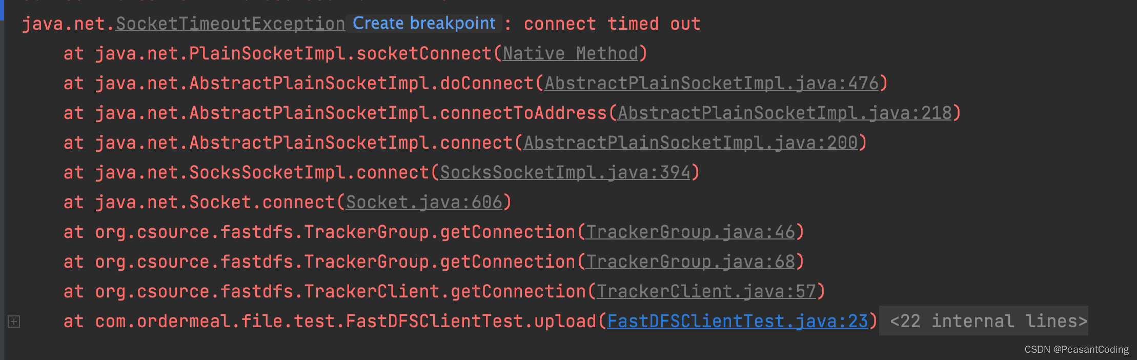 Mac下使用Docker搭建FastDFS Java客户端 Connect Timeout_创建docker集群connection timeout-CSDN博客