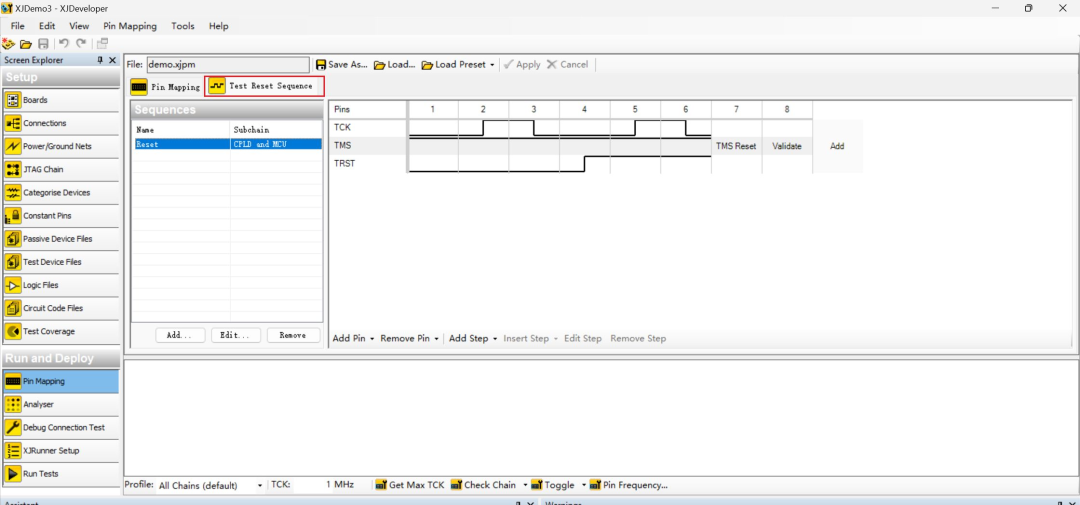 初始化 JTAG 器件：配置测试复位序列_jtag 复位-CSDN博客