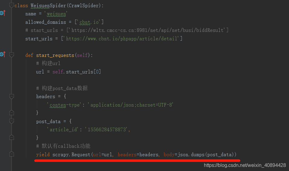 关于在scrapy中添加Request payload参数_scrapy 如何添加payload参数-CSDN博客
