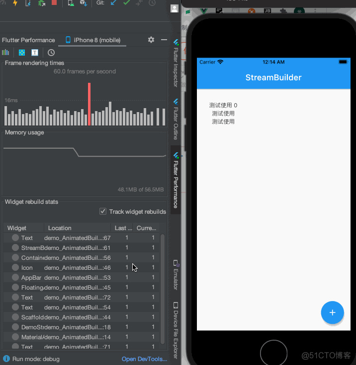 Flutter StreamBuilder 实现局部刷新 Widget_flutter statefulbuilder-CSDN博客