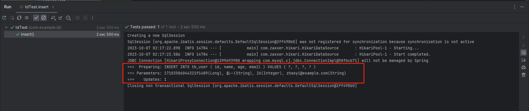MyBatisPlus（十四）主键策略（雪花算法+UUID+主键自增+用户输入）_mybatisplus uuid-CSDN博客