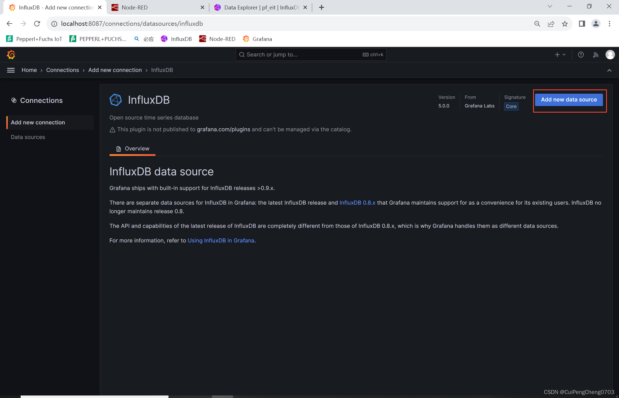 windows下的Grafana安装和连接InfluxDB_grafana windows安装-CSDN博客