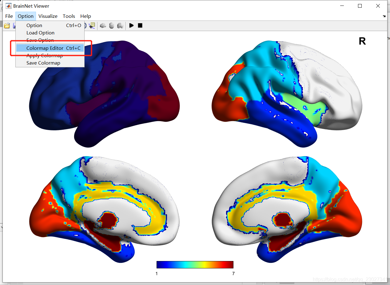 BrainNet Viewer脑皮层图(Volume)自定义每个模块的颜色_brainnet viewer怎么将不同的点画不同的色-CSDN博客