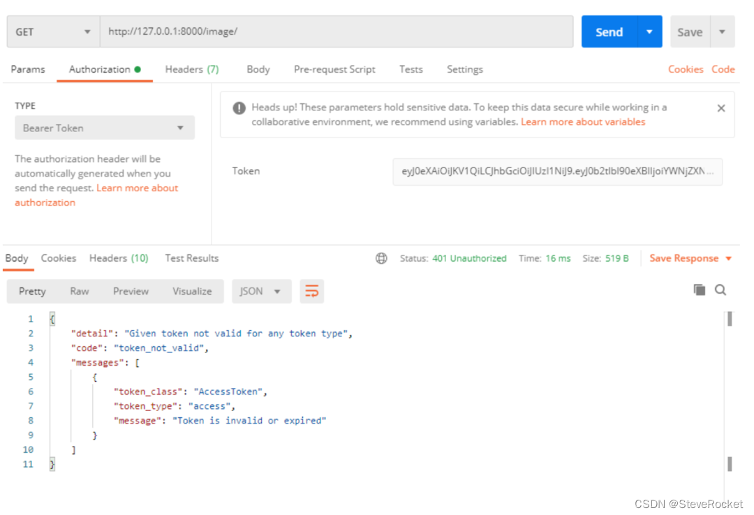 7、DRF实战总结：JWT认证原理和使用及第三方库simplejwt 的详解（附源码）-CSDN博客