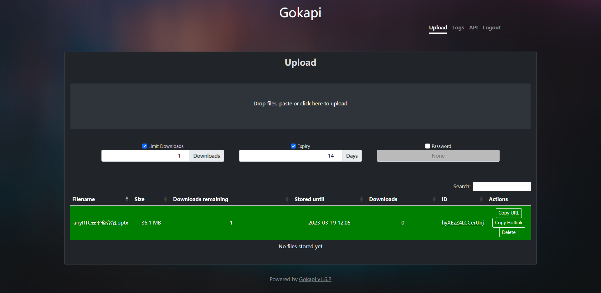 轻量级Firefox Send替代方案Gokapi_firefox send替代品-CSDN博客