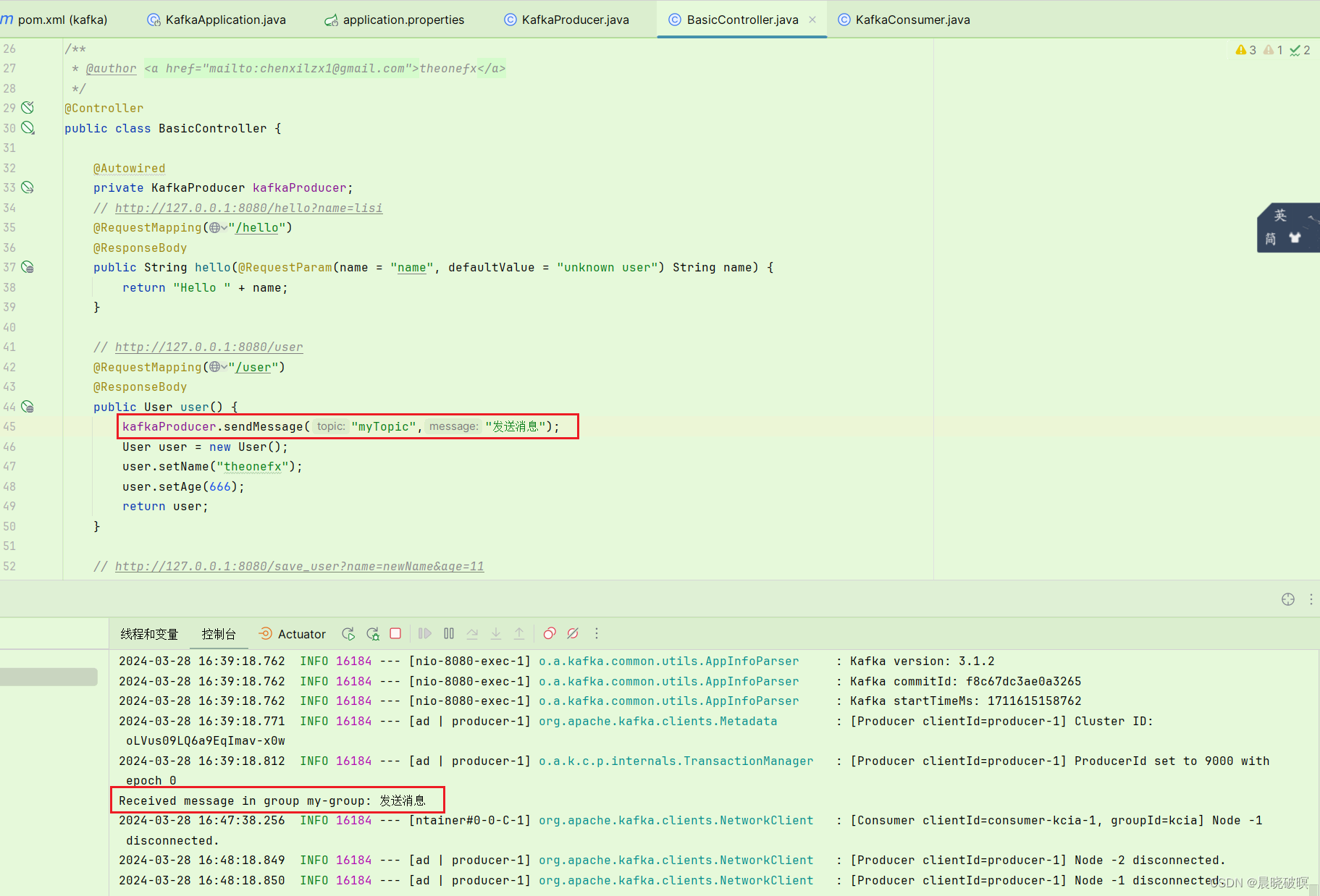 SpringBoot集成kafka_idea创建springboot项目带kafka依赖-CSDN博客