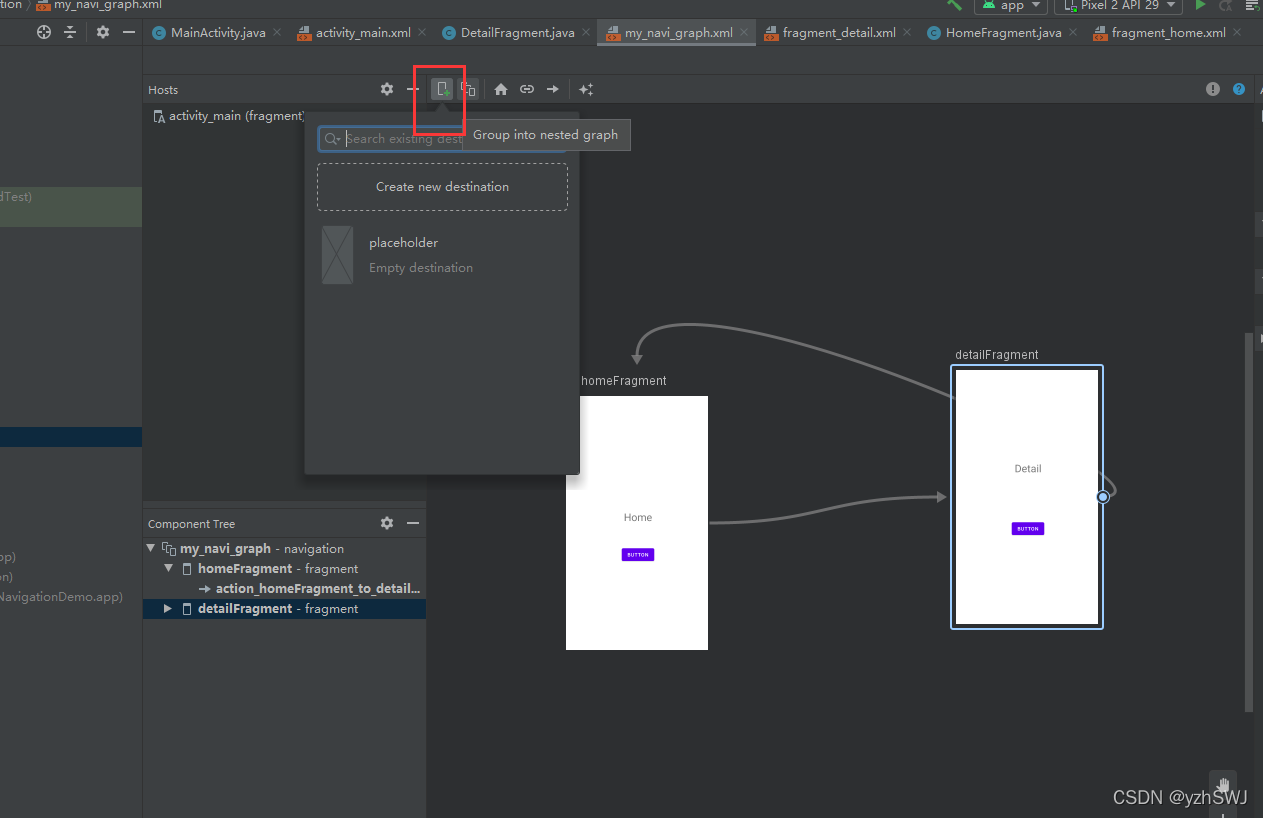 Android-Navigation(导航)切换Fragment&动画(Animations)_navigation切换fragment设置动画-CSDN博客