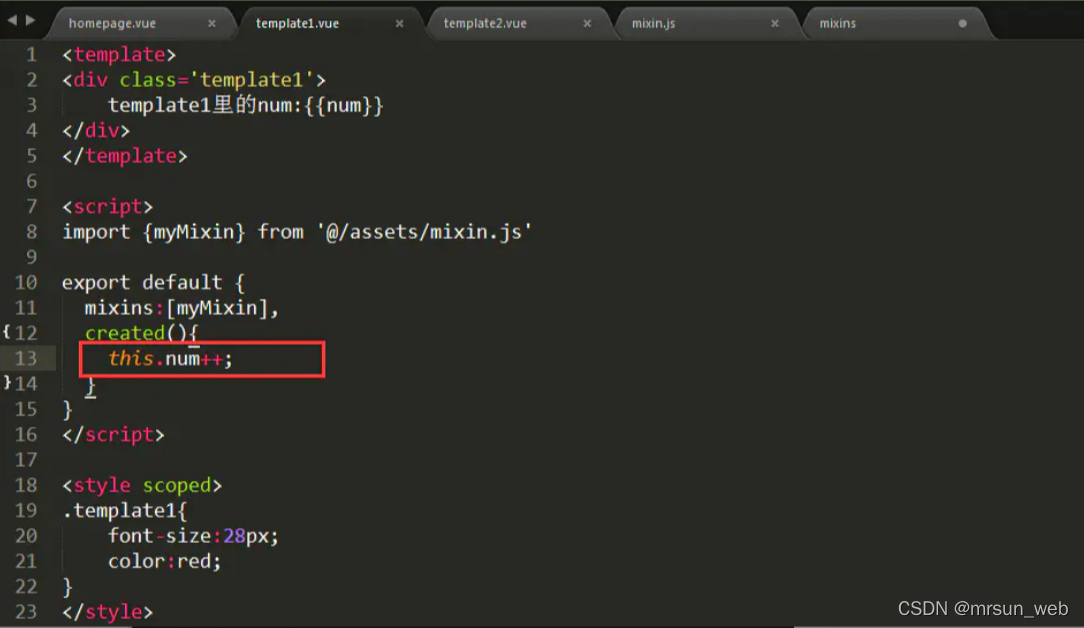 vue中mixins的使用方法_mixins:-CSDN博客
