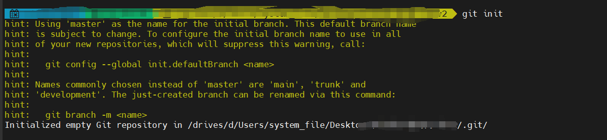 windows上进行git初始化时报错：fatal: unknown write failure on standard output-CSDN博客