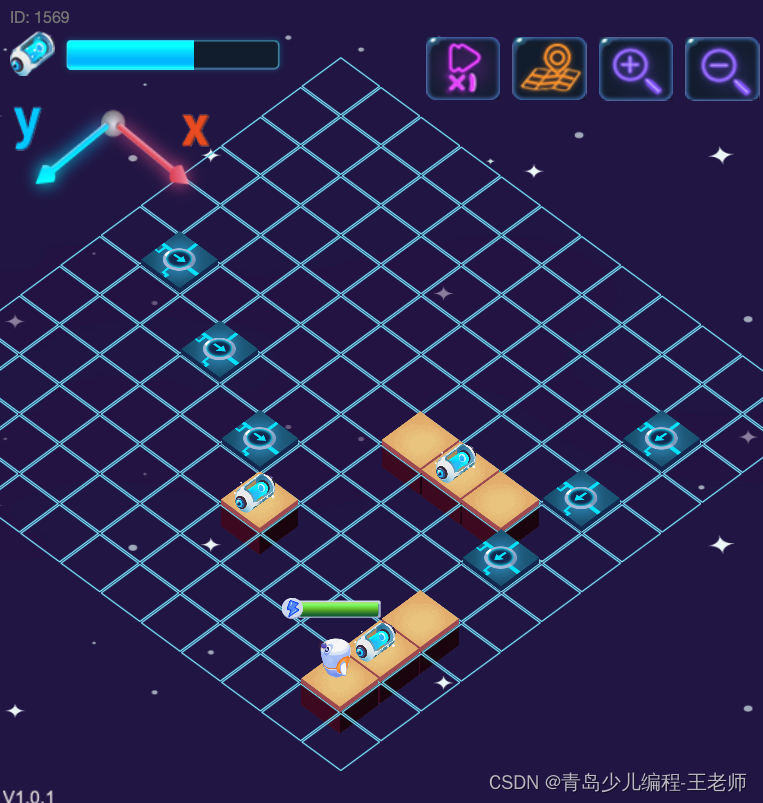 ICode国际青少年编程竞赛- Python-2级训练场-综合练习2_icodepython综合2答案-CSDN博客