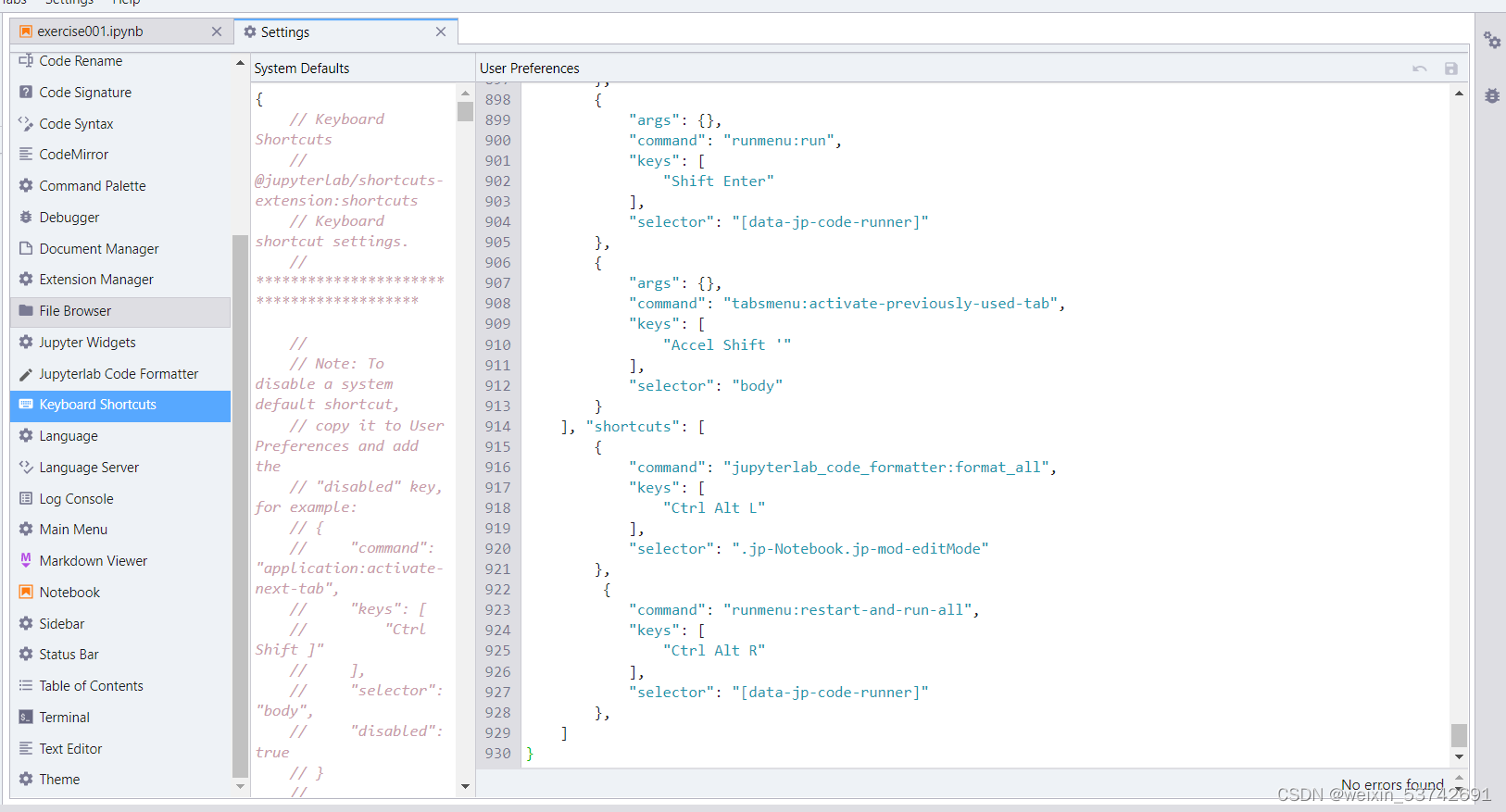 对于安装jupyter lab自动格式化插件问题解决方案_jupyterlab code formatter error-CSDN博客