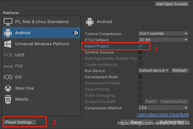 【Unity游戏开发】Android中如何集成Unity3D项目——入门级踩坑_android 嵌入3d-CSDN博客