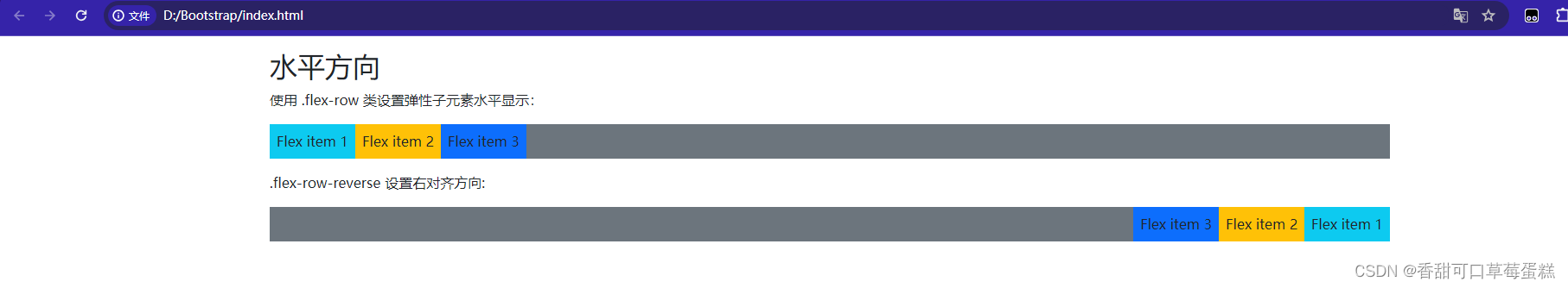 Bootstrap 5 保姆级教程（十四）：Flex_bootstrap d-flex-CSDN博客