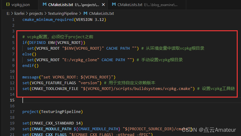 使用vcpkg与json文件自动安装项目依赖库_vcpkg.json-CSDN博客