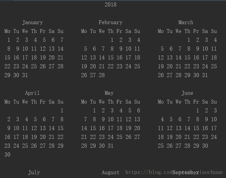 常用模块之calendar模块（即日历模块）_node 日历历模块-CSDN博客
