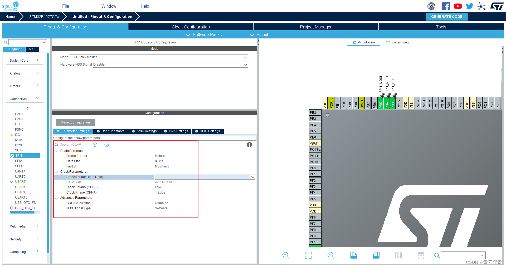 STM32-HAL-SPI-读写W25Q128FV-JEDEC ID(1)_stm32 hal w25q128-CSDN博客