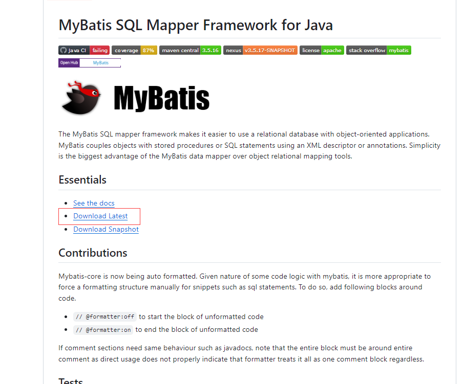 MyBatis系统学习篇 -搭建MyBatis环境_mybatis官网-CSDN博客
