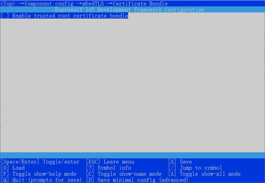 FAILED: esp-idf/mbedtls/x509_crt_bundle 报错的解决办法及信息来源-CSDN博客