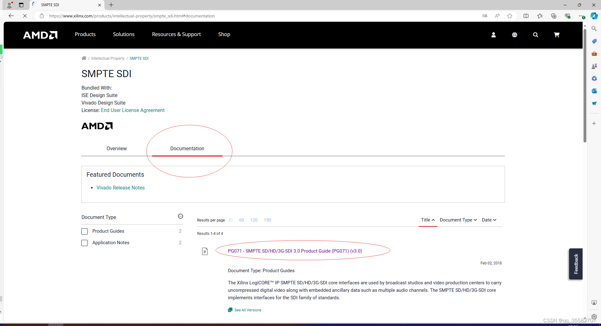 xilinx SMPTE SDI参考设计(一)_xilinx sdi-CSDN博客