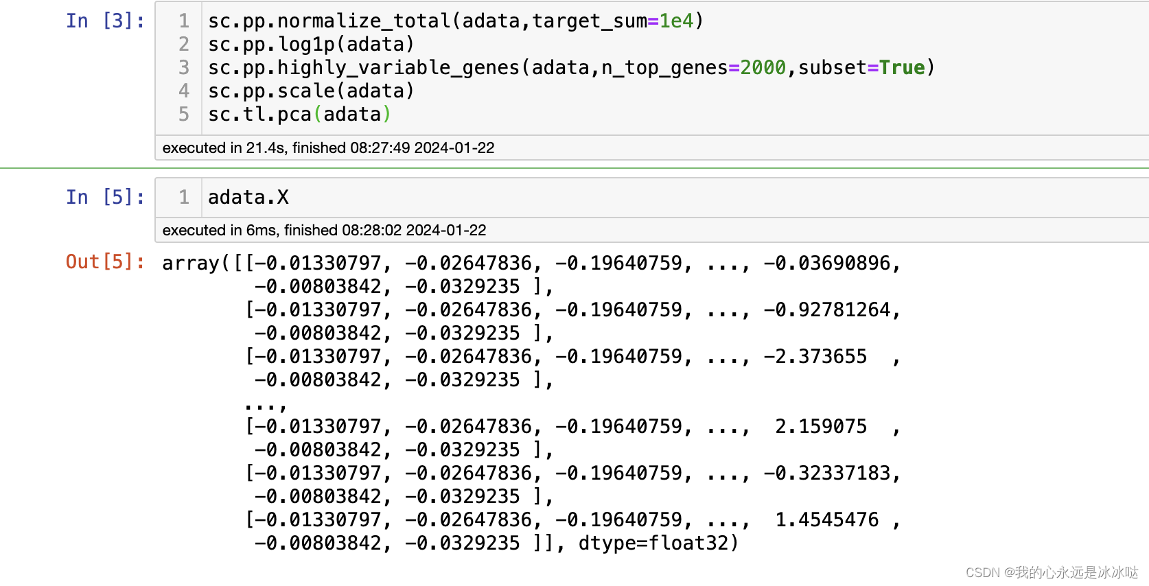 scanpy预处理总结_import scanpy as sc-CSDN博客