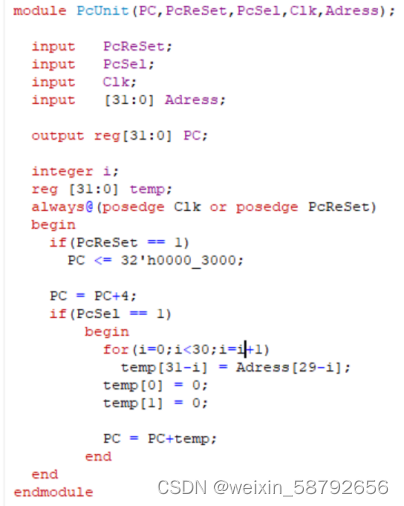 使用Verilog设计与Modelsim仿真的单周期CPU-CSDN博客
