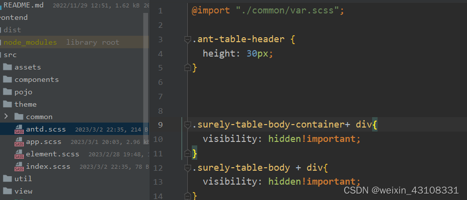 Surely Vue Table表格css水印隐藏收集-CSDN博客