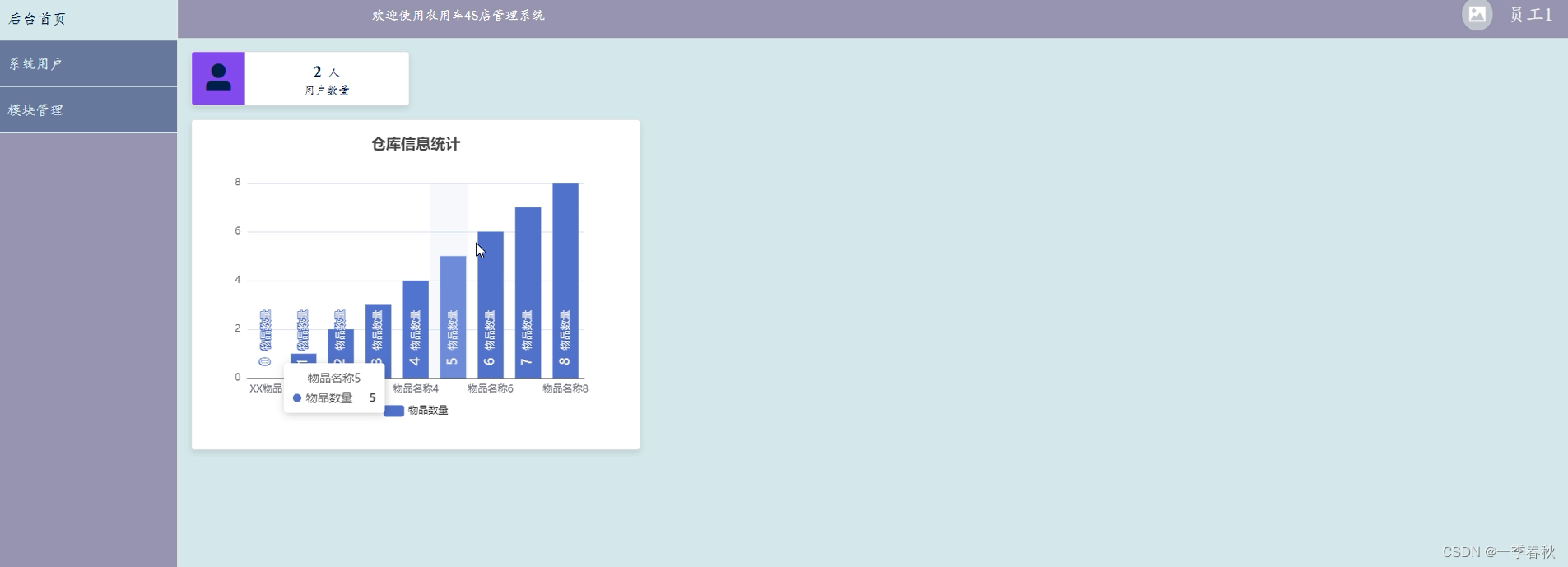 SpringBoot+Vue项目农用车4S店管理系统-CSDN博客