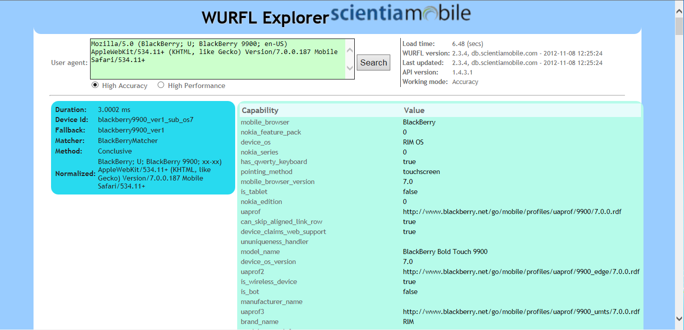WURFL开源项目剖析 scientiamobile-CSDN博客