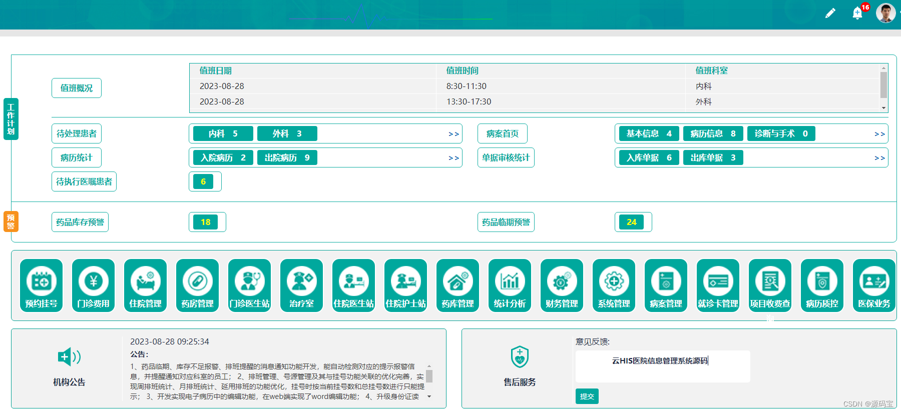 Java语言saas模式云HIS系统源码 前端Angular+后台SpringBoot云HIS系统源码 HIS系统适合哪些类型的医院？-CSDN博客