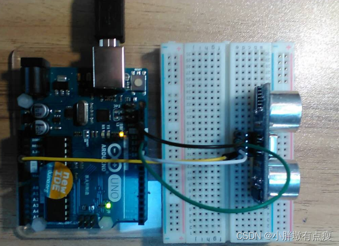 Arduino实现使用超声波模块测距arduino超声波测距程序 Csdn博客