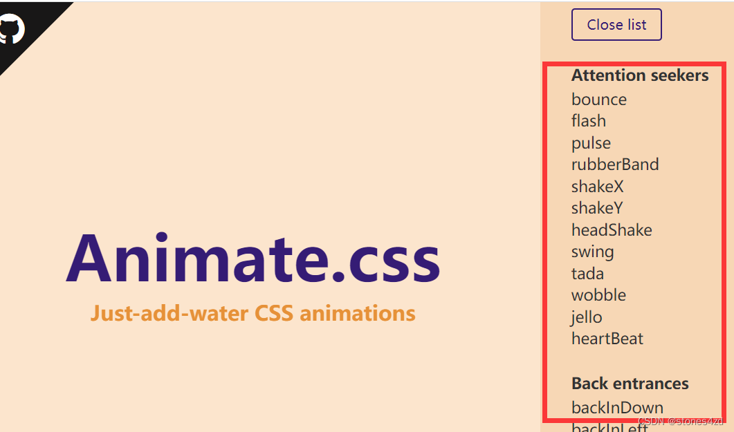 经典动画库 animate.css 的应用_animate.min.css-CSDN博客