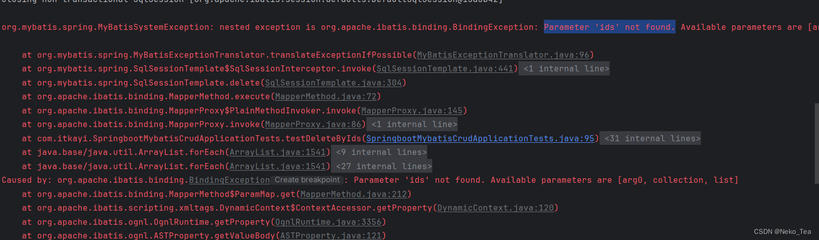 MyBatis中出现Parameter ‘XXX‘ not found报错解决方法_parameter not found-CSDN博客