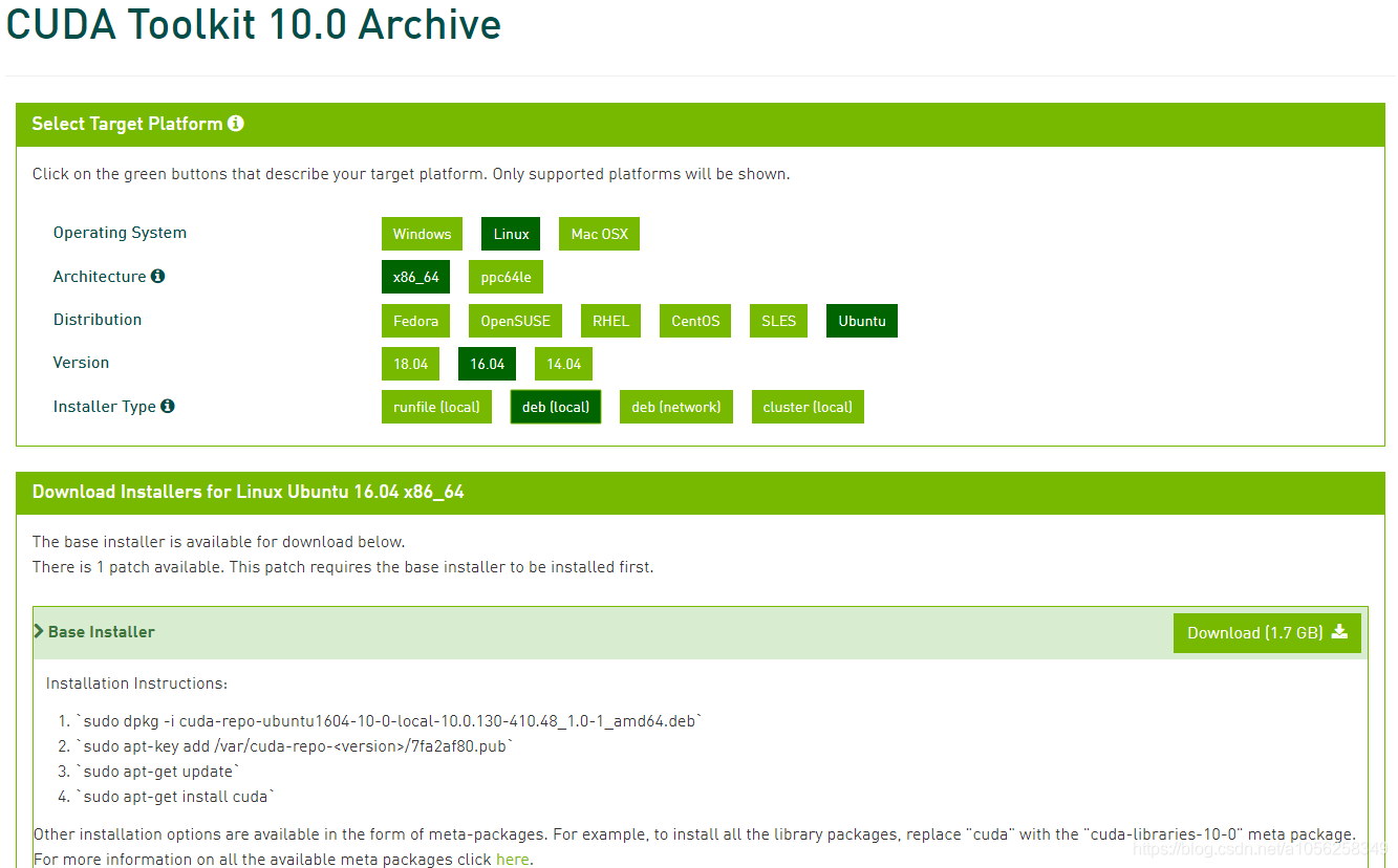 ubuntu16.04 + Anaconda + CUDA10 + cudnn + pytorch + pycharm_ubuntu anaconda pytorch cuda cudnn ...
